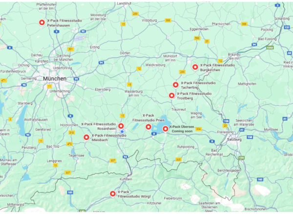 X-Pack Fitnessstudios | Fitness zum fairen Preis - X-Pack Fitnessstudios